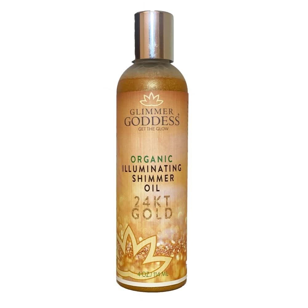 Glimmer Goddess Organic Illuminating Shimmer Oil - 24KT Gold | The ...