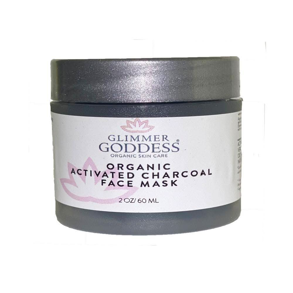 Glimmer Goddess Organic Acne Face Mask - Activated Charcoal | The ...