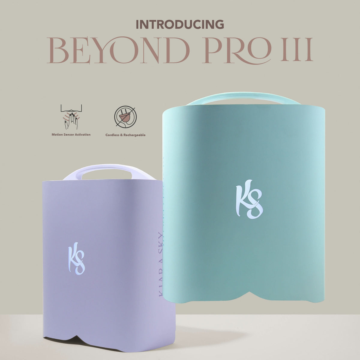 KIARA SKY Beyond Pro III LED Lamp - Matte BLUE | The Beauty Box
